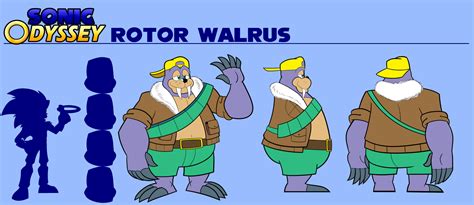 Sonic Odyssey Reboot Rotor Walrus By Jordango On Deviantart