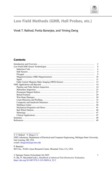 pdf low field methods gmr hall probes etc