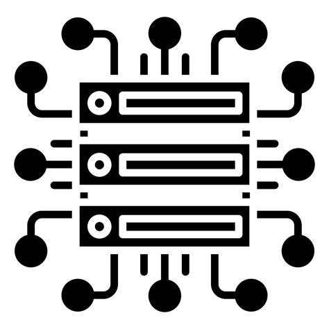 Technology Integration Icon Line Vector Illustration 35825021 Vector
