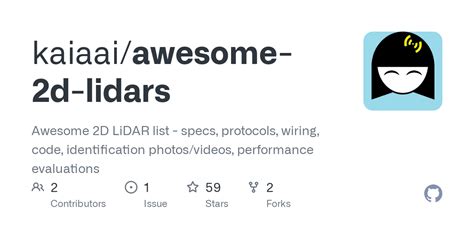 Github Kaiaaiawesome 2d Lidars Awesome 2d Lidar List Specs Protocols Wiring Code