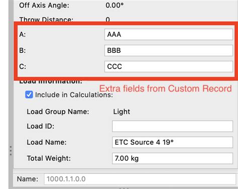 Creating Label Legend From Custom Record Entertainment Vectorworks Community Board