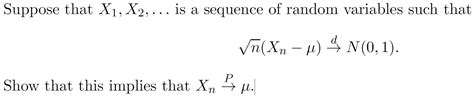 Solved Suppose That X1 X2 Is A Sequence Of Random