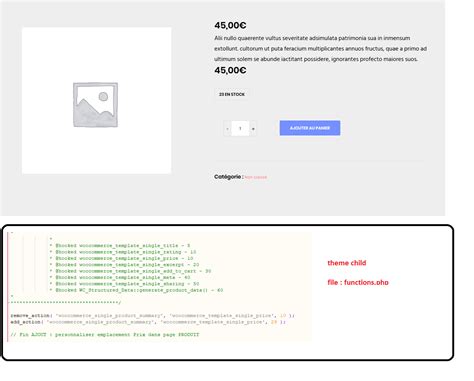 Php Move Price Below Short Description In Woocommerce Single Products