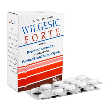 Wilgesic Forte Tab Chemistcart