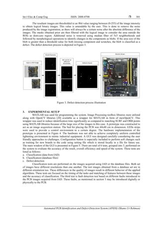 Automated PCB Identification And Defect Detection System APIDS PDF Consumer Electronics