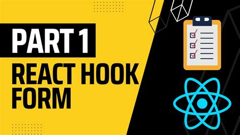 Master React Hook Form For Efficient Form Handling Tutorial With Starter Code Part 1 Youtube