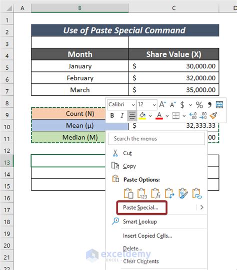 How To Copy Number Not Formula In Excel 5 Quick Methods