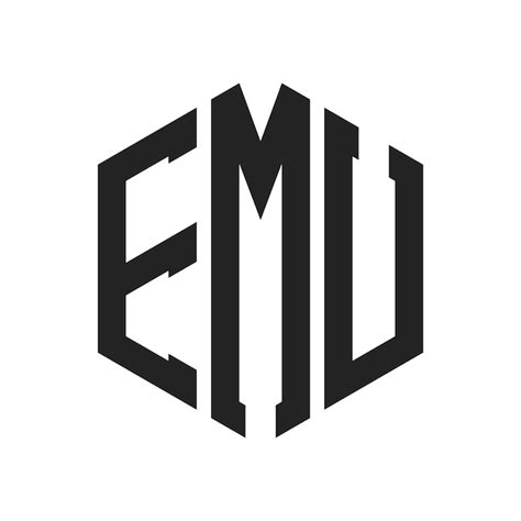 Premium Vector Emu Logo Design Initial Letter Emu Monogram Logo Using