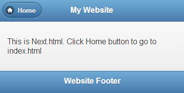 Create Multiple JQuery Mobile Pages And Link Them Part 2 CodeProject