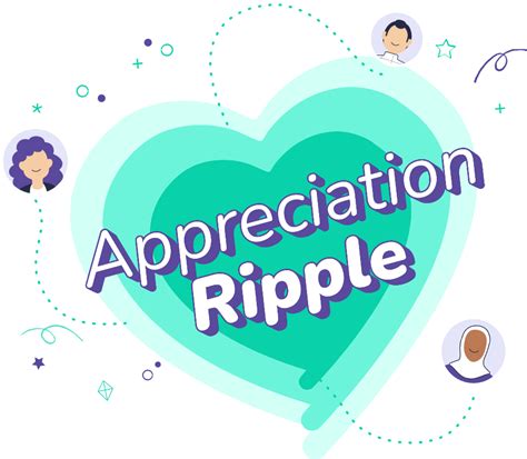 Appreciation Ripple | Spread the Love for Mental Health