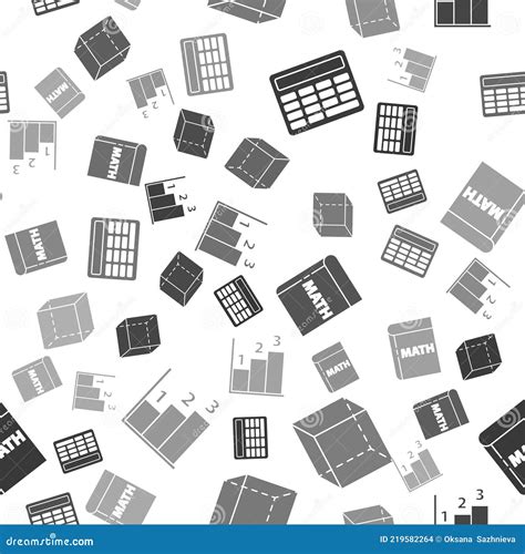 Set Calculator Geometric Figure Cube Book With Word Mathematics And Graph Schedule Chart