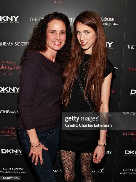 Andie Macdowell Daughter Photos And Premium High Res Pictures Getty