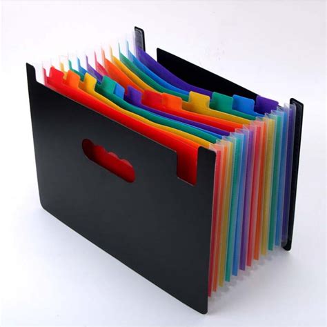 Pockets Expanding File Folder A4 Organizer Portabl Vicedeal