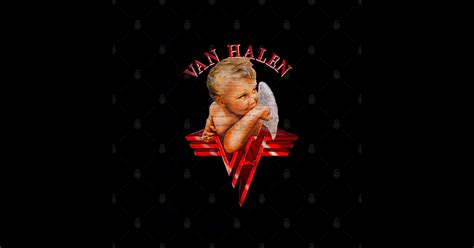 Van Halen Classic Style 80s Van Halen Sticker Teepublic