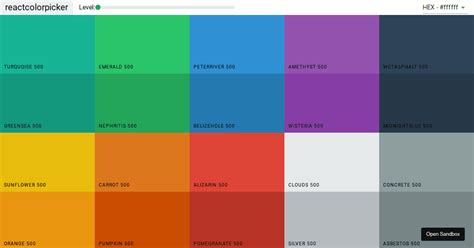 color react codesandbox