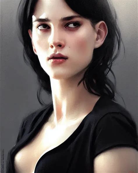 Photorealistic Portrait Of A Young Butch Latina Stable Diffusion