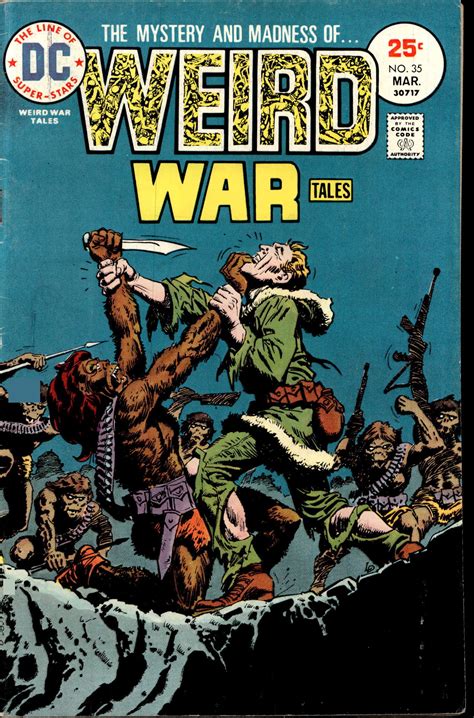 Weird War Tales 35 1975 Weird War Tales Comic Books Bronze Age