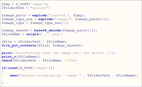 Php Script To Handle Uploaded Image Download Scientific Diagram