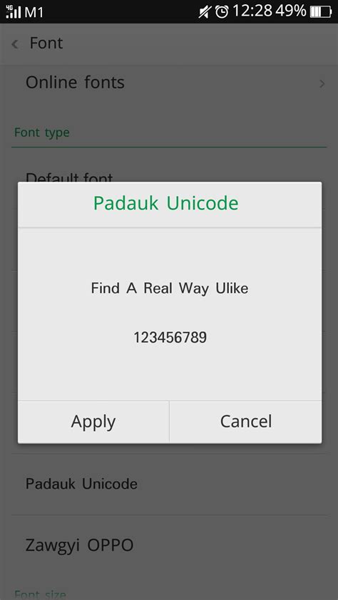 Padauk Unicode Apk Download For Android Latest Version