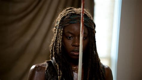 The Walking Dead Danai Gurira On Rick And Michonnes Sex Scene