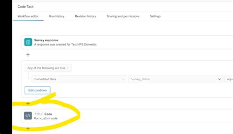 code in workflow for variable manipulation without creation in survey flow xm community