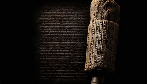 Premium Photo Akkadian Cuneiform Assyrian And Sumerian Writing Old