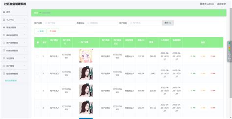 基于SpringBoot Vue实现的社区物业管理系统 代码 最代码