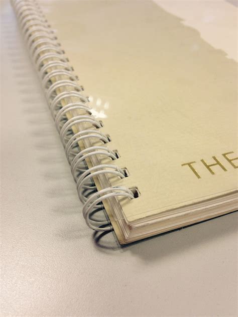 What You An See Here Is The Coil Or Ring Binding Method However