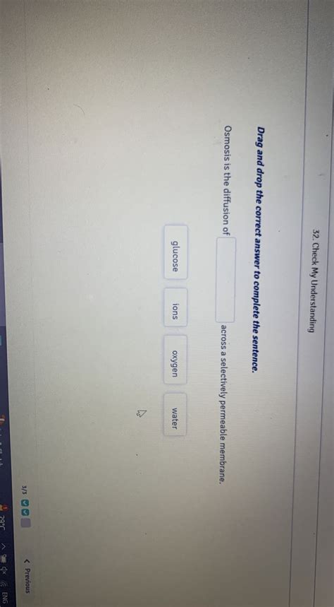 32 Check My Understanding Drag And Drop The Correct Answer To Complete