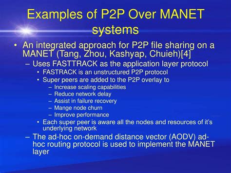 ppt manets p2p and p2p manet overlays powerpoint presentation free