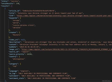 用几个新闻聚合平台api获取新闻文本数据（python版本） newsapi csdn博客