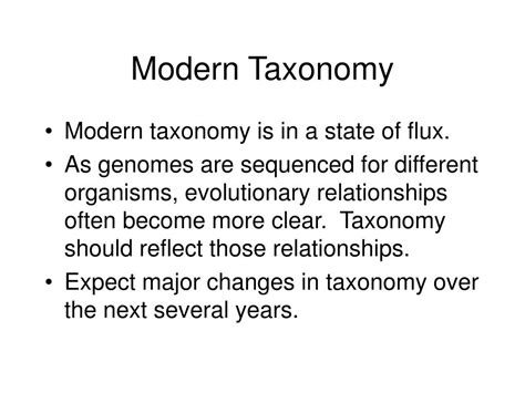 Ppt Taxonomy Powerpoint Presentation Free Download Id 5516052