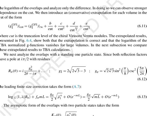 4 The Difference Between The Logarithm Of The Overlap And The Boundary