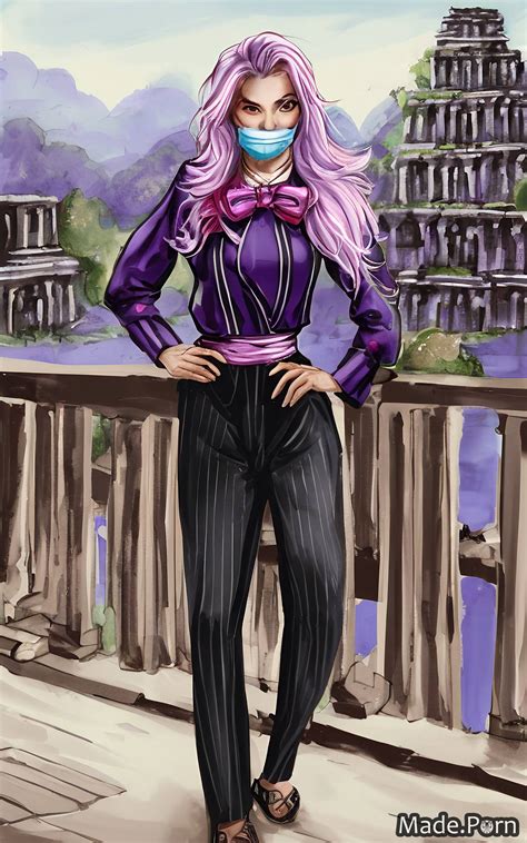 Porn Image Of Face Mask Roleplay Night Albanian Straight Hair Lunar Eclipse Created By AI