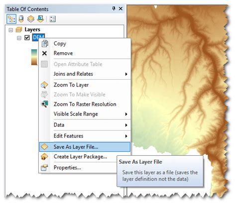 Arcviewer Symbology Riverscapes Viewer
