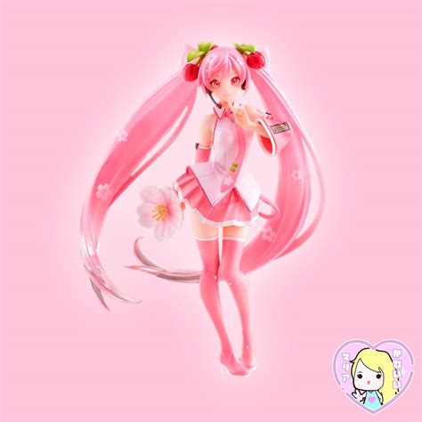Maria Kawaii Store Figura Colecccionable Hatsune Miku Vocaloid Sakura Miku Ver Front