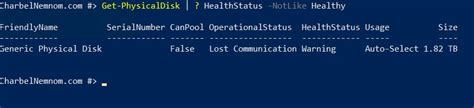 how to replace a faulty disk in windows server 2016 storage spaces