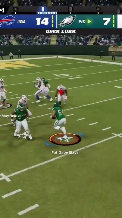 User lurk interception in Madden 23 - YouTube