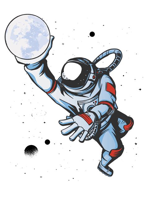우주 비행사 농구와 달 벡터 손으로 그린 공간 우주 손그림 벡터 Png 일러스트 및 벡터 에 대한 무료 다운로드 Pngtree