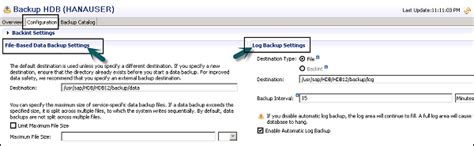Резервное копирование системы Hana