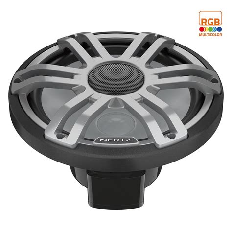 Hertz Hmx 8 S Ld G 8 2 Way Marine Speakers With Rgb Led Lighting Gr