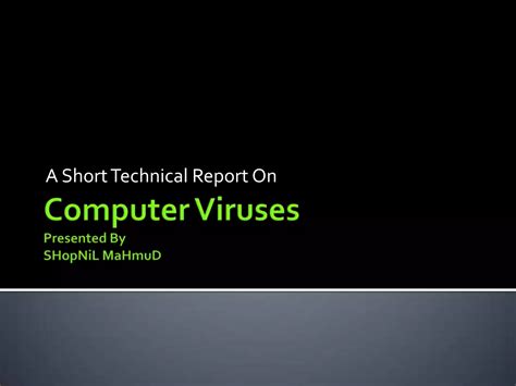 Computer viruses | PPT