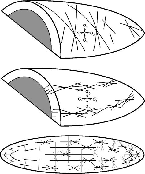 Figure 3 From Fracture And Fault Patterns Associated With Basement Cored Anticlines The Example