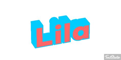 Lila Name Animated  Logo Designs