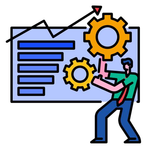 Optimization Generic Outline Color Icon