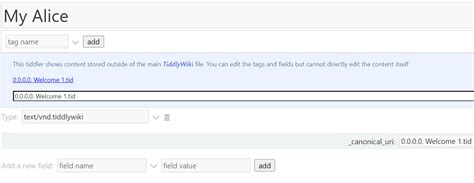 import delete a tiddler dynamically help appreciated talk tw