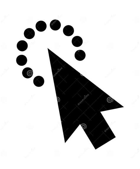 click cursor set computer pointer hand and arrow icon press pick