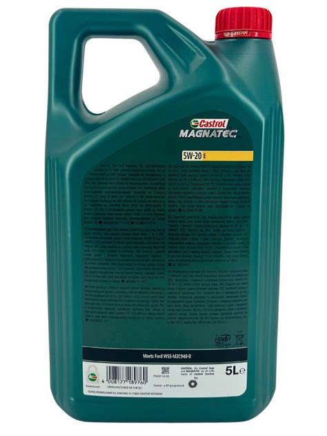 Ford Castrol Magnatec 5W-20 E Ford WSS-M2C 948-B 5 Liter | eBay.de