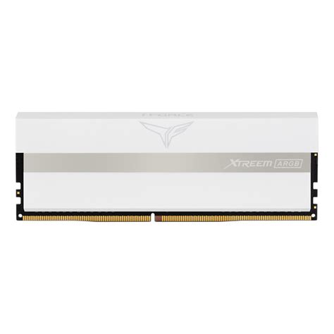 XTREEM ARGB DDR DESKTOP MEMORY WHITE GB X GB MHz CL TEAMGROUP