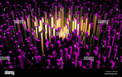 modern looped animation background multicolored 3d abstraction of